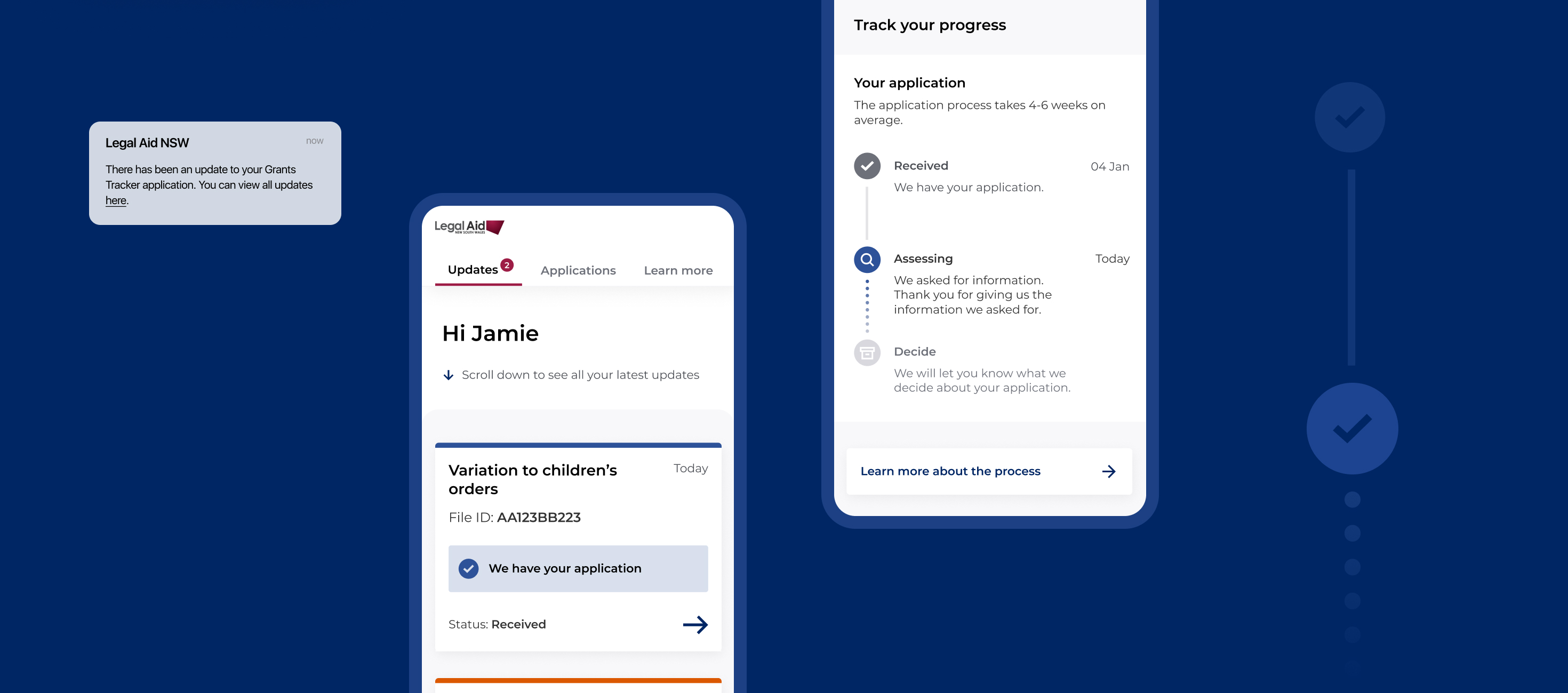 Improving the experience of applying for legal aid | Portable