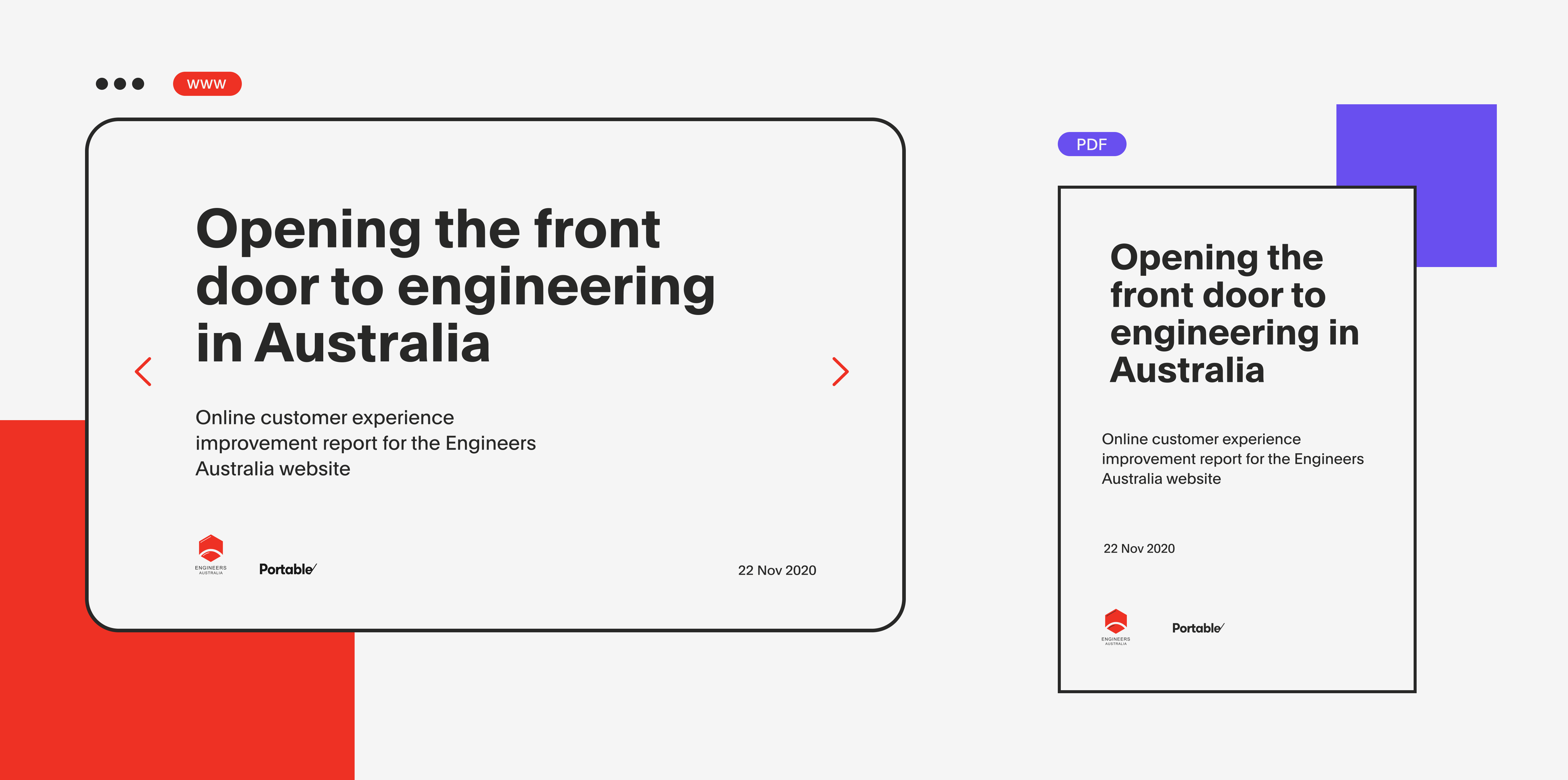 Re-envisioning Engineers Australia's digital presence | Portable