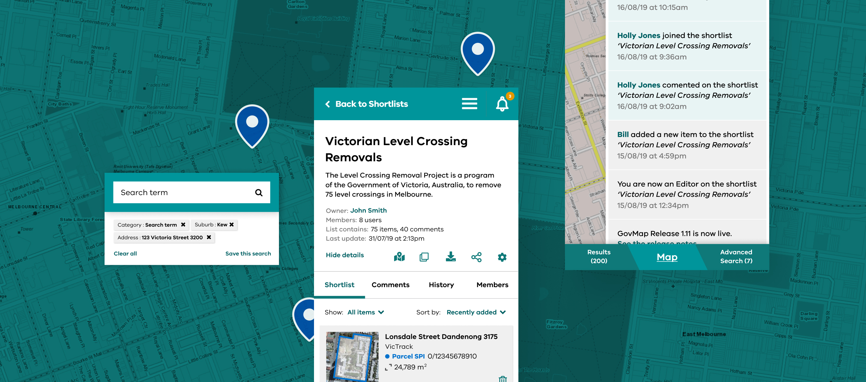 Making Government land information accessible and usable | Portable