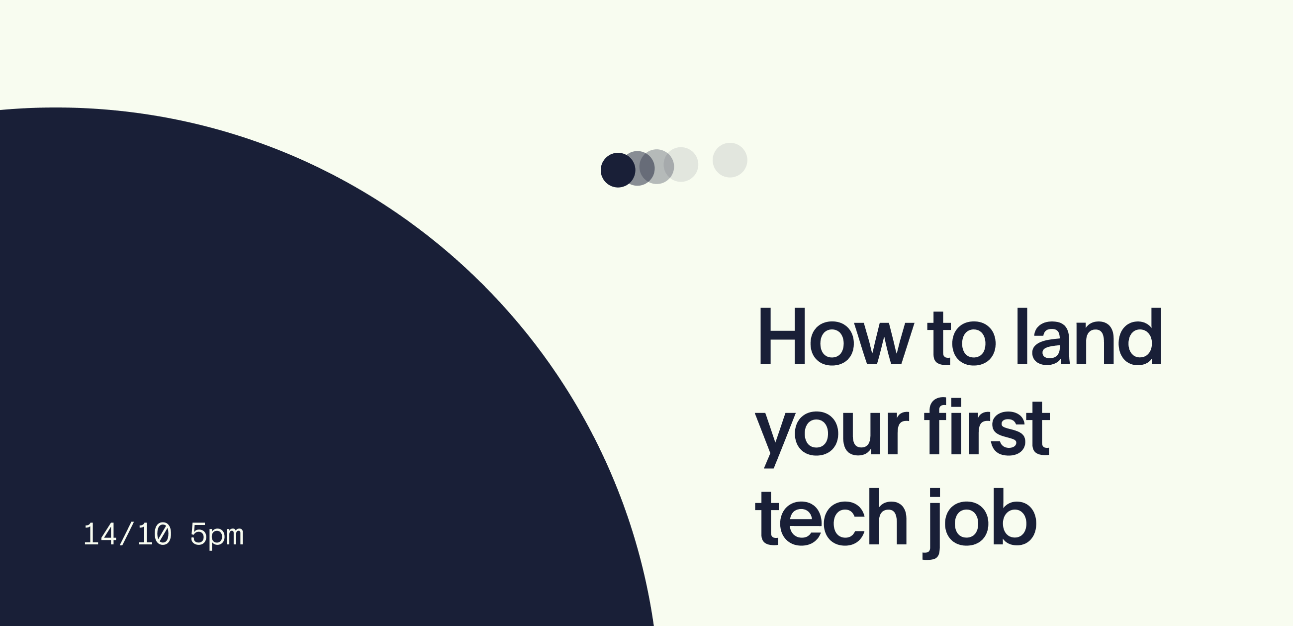 How To Land Your First Tech Job Portable